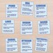 Bodies of Water Learning Kit: Flashcards & Matching Game (PDF Download ...