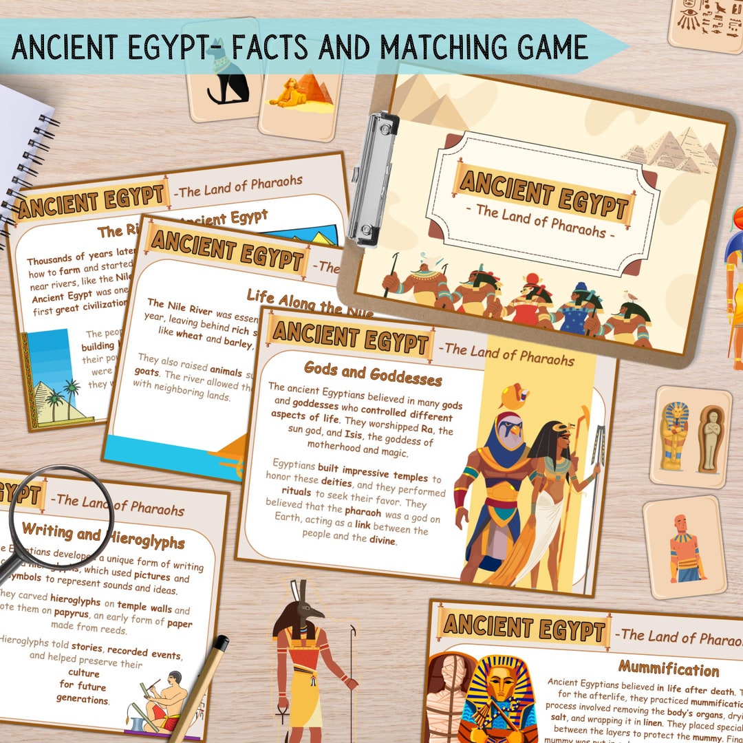 Ancient Egypt Busy Book for Kids, Egyptian Mythology, Ancient Egypt ...