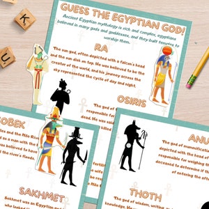 Ancient Egypt Busy Book for Kids: Egyptian Mythology, History ...