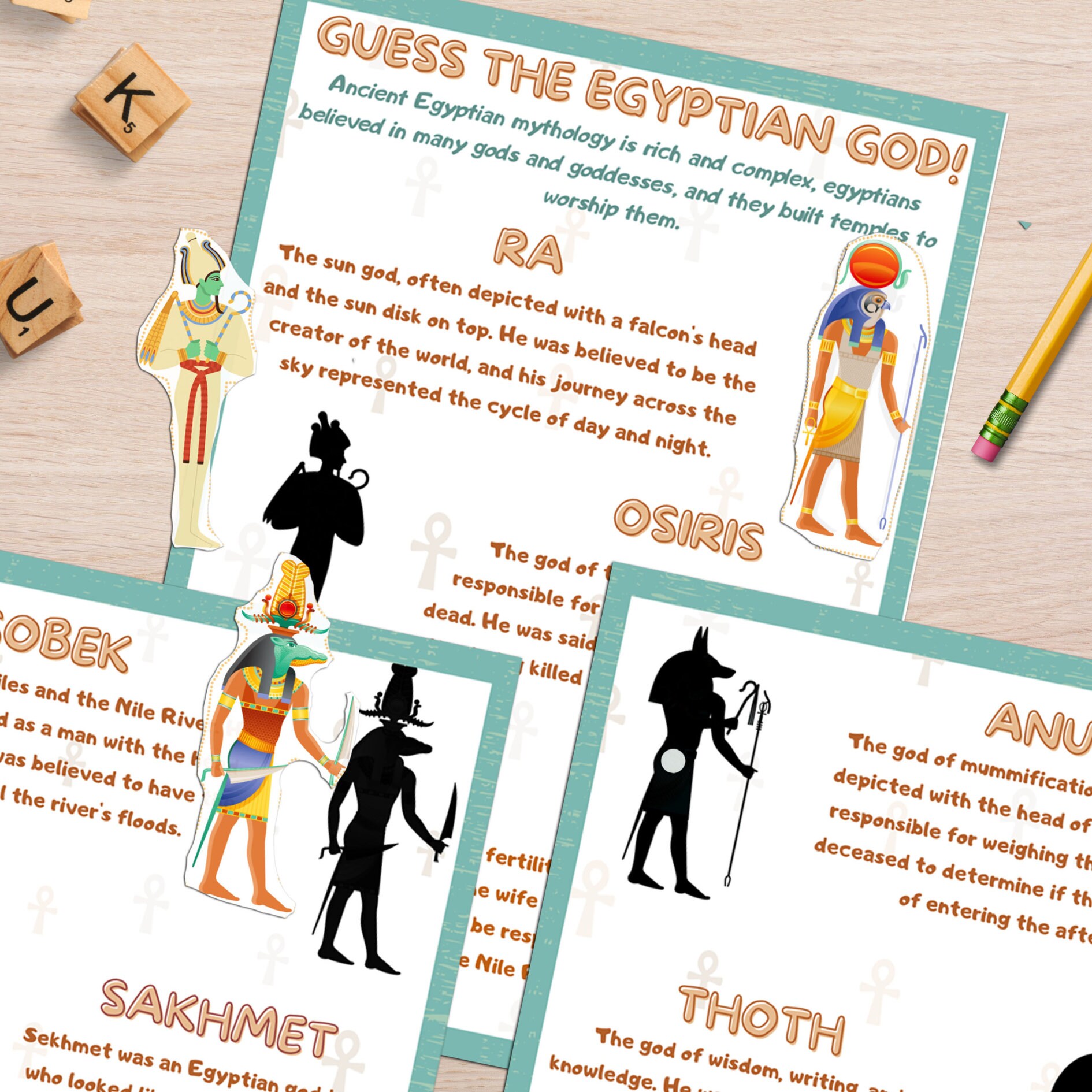 Ancient Egypt Busy Book for Kids: Egyptian Mythology, History ...