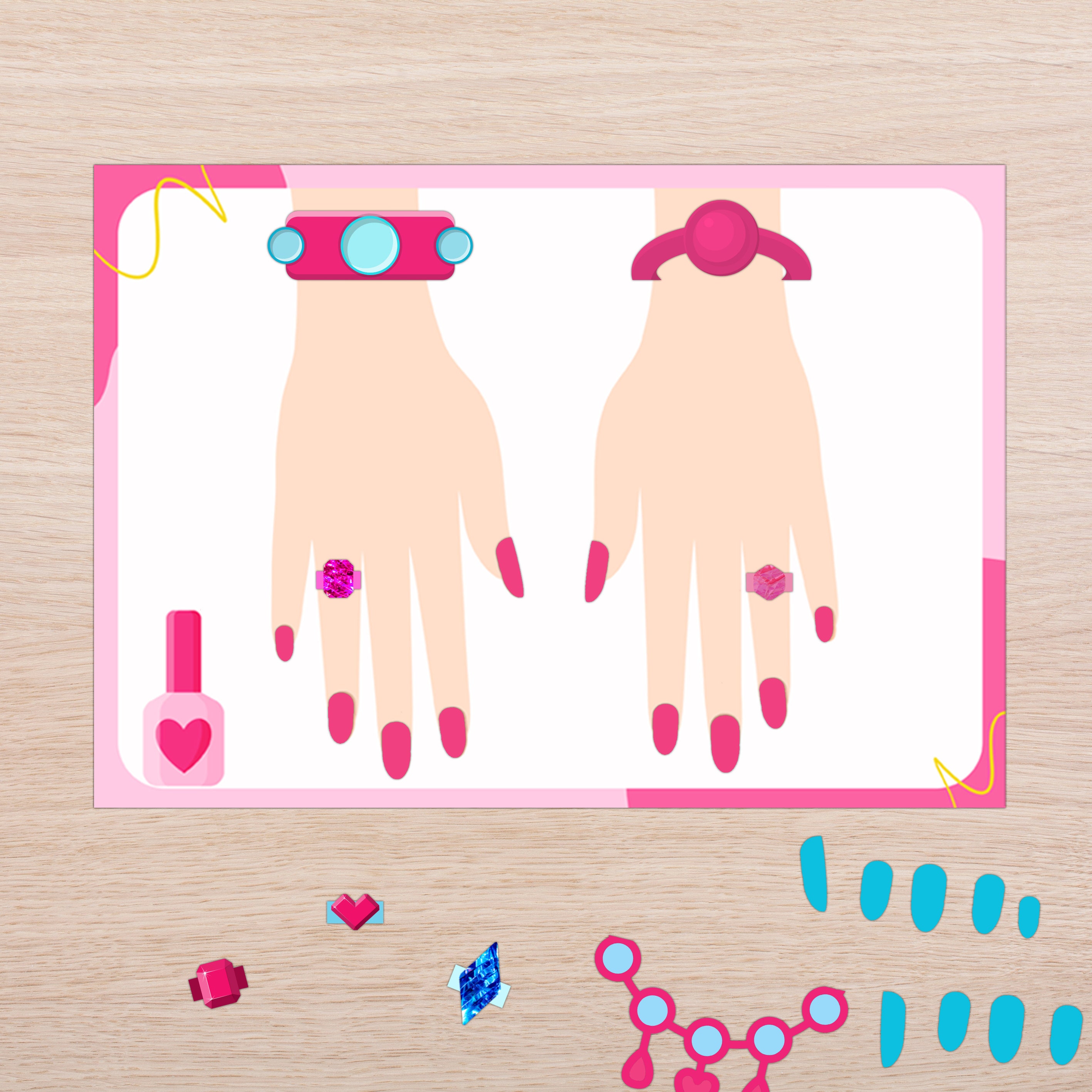 Pink Toddler Busy Book: Girly Barbi Activities, ABC & Math (digital ...