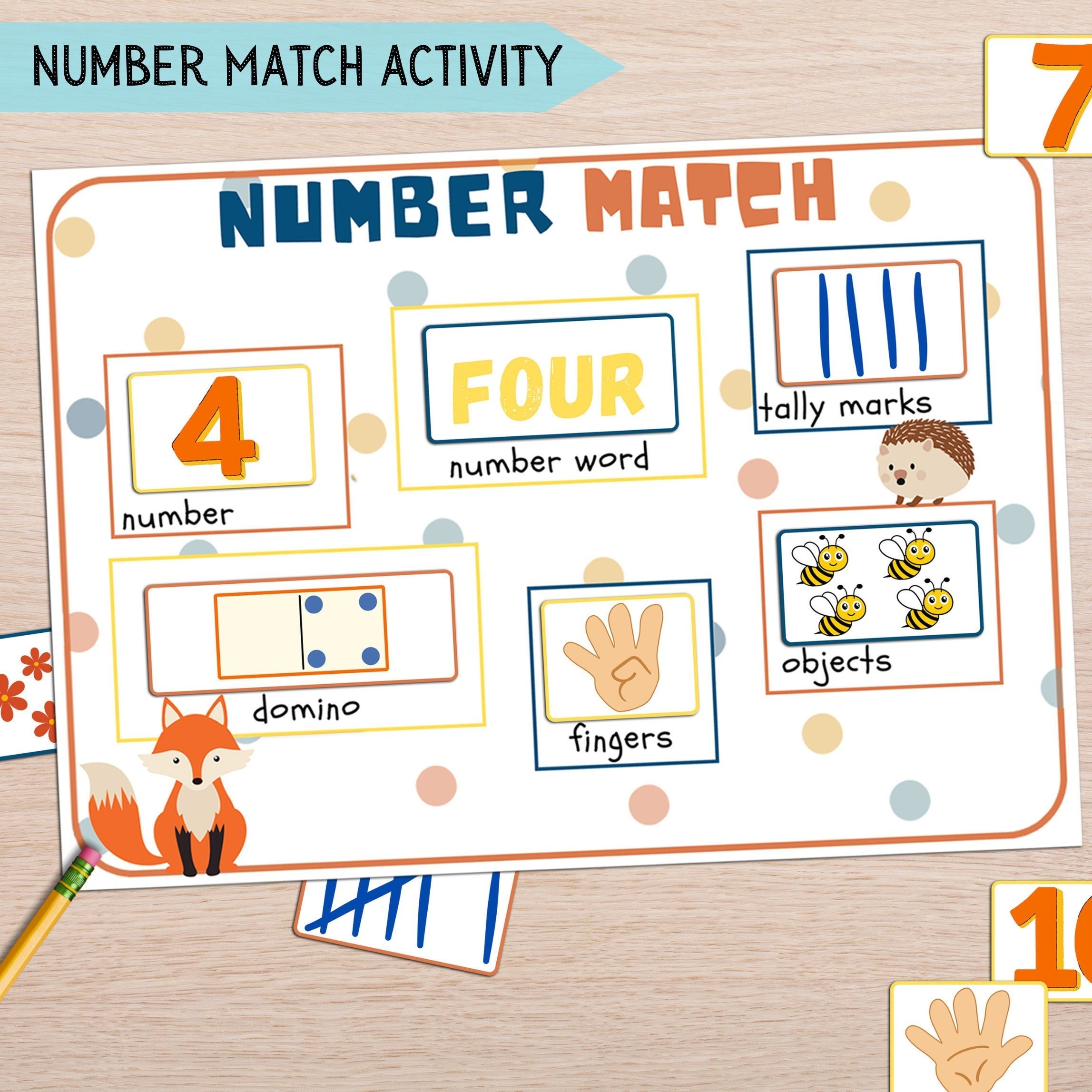 Learning Numbers Activity Printable, Counting Worksheets, Number ...