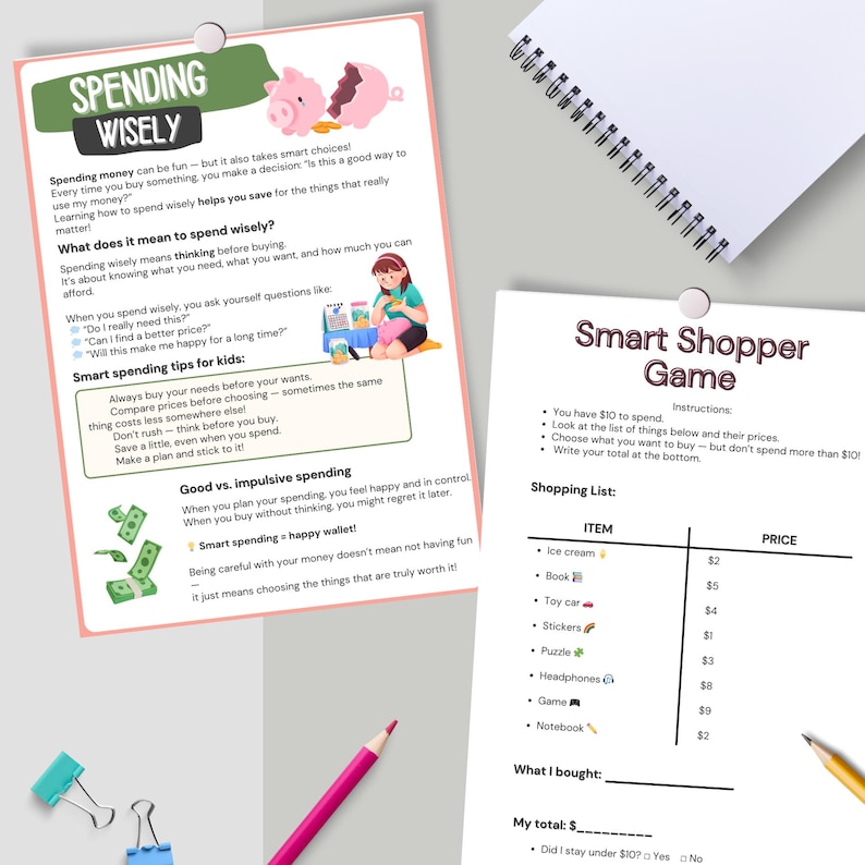 Money & Budgeting for Kids | Fun Financial Literacy Unit Study | Teach ...
