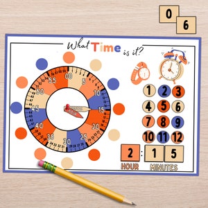 Learn to Tell Time Activity, Flashcards and Worksheets for Kids, Life ...