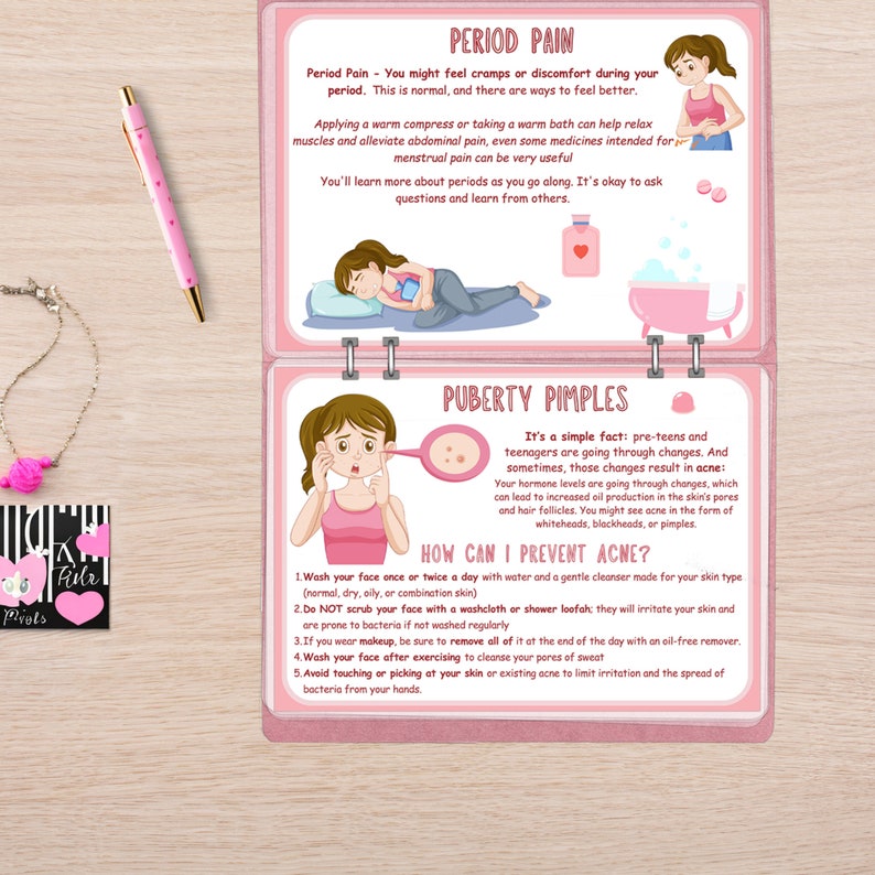 Girls Puberty Guide Teenagers, Personal Hygiene, Emotional Changes ...