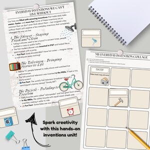 Inventions and Inventors Unit Study | Hands-on Activities, History ...