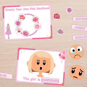 Pink Busy Book for Girls, Pink Girly Barbi Activities, Toddler Pre-k ...