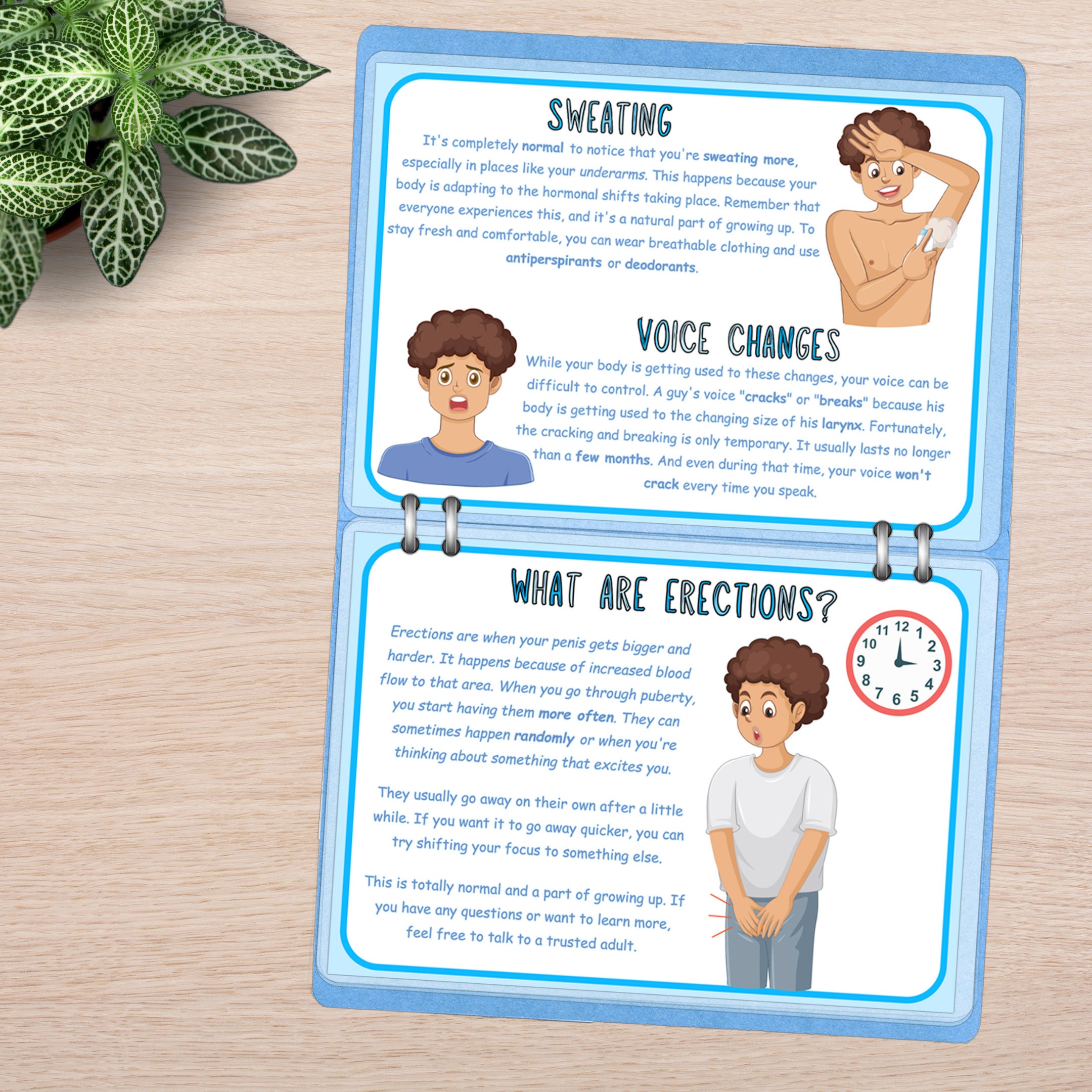 Boys Puberty Guide: Teenage Hygiene & Body Changes (digital Download ...
