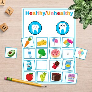 Dental Health Printable Activity for Kids, Tooth Anatomy, Montessori ...