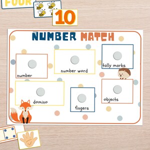 Learning Numbers Activity Printable, Counting Worksheets, Number ...