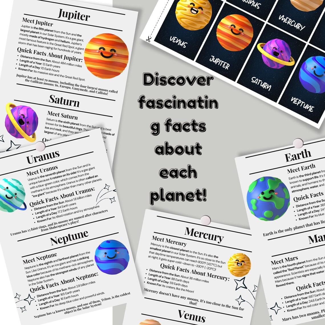 Space Unit Study for Kids | Planets, Moon Phases, Astronauts & Solar ...