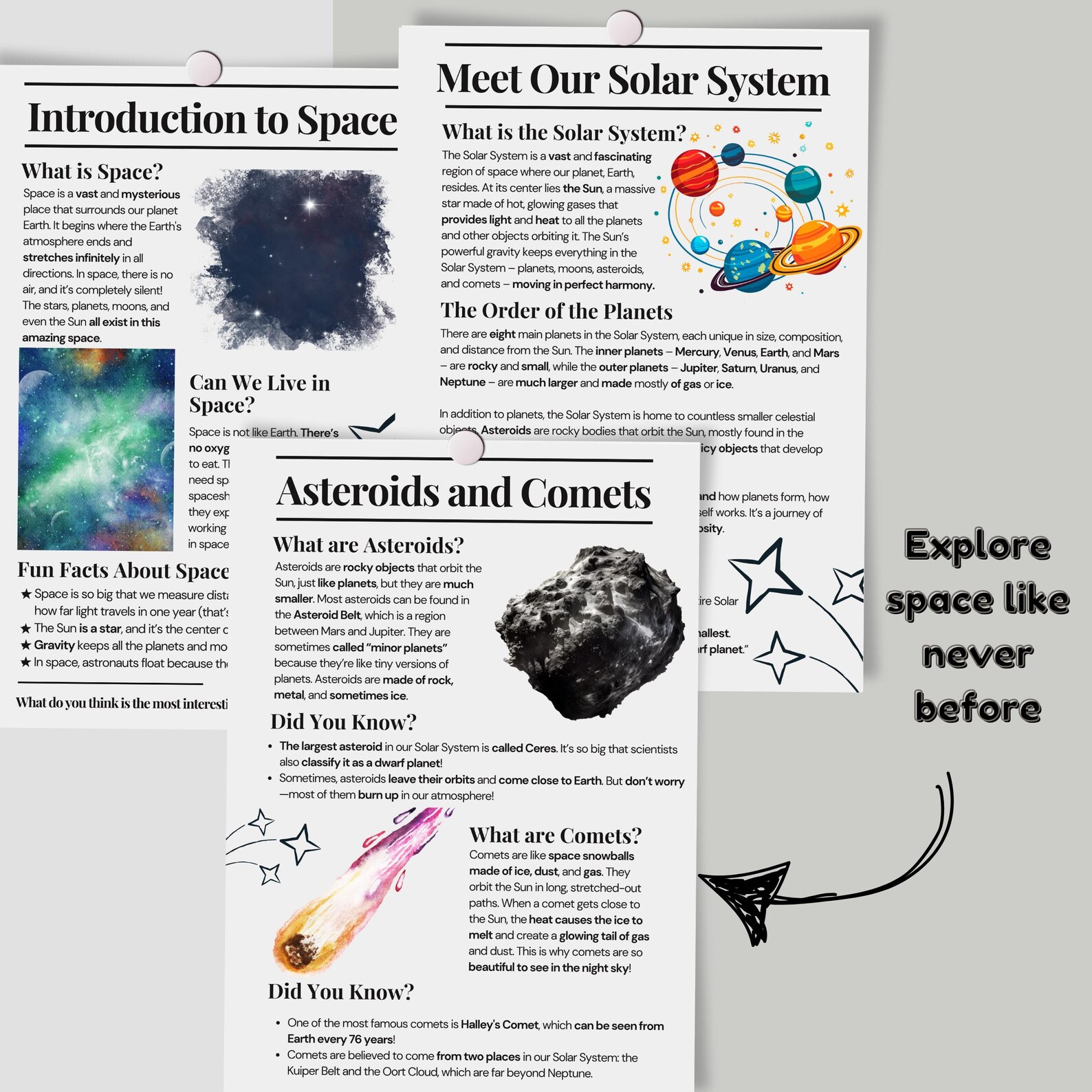 Space Unit Study for Kids | Planets, Moon Phases, Astronauts & Solar ...