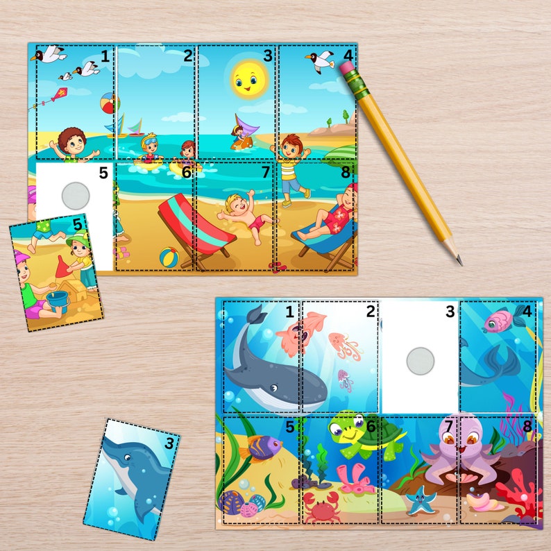 Summer Busy Book Road Trip Activity for Kids Summer - Etsy