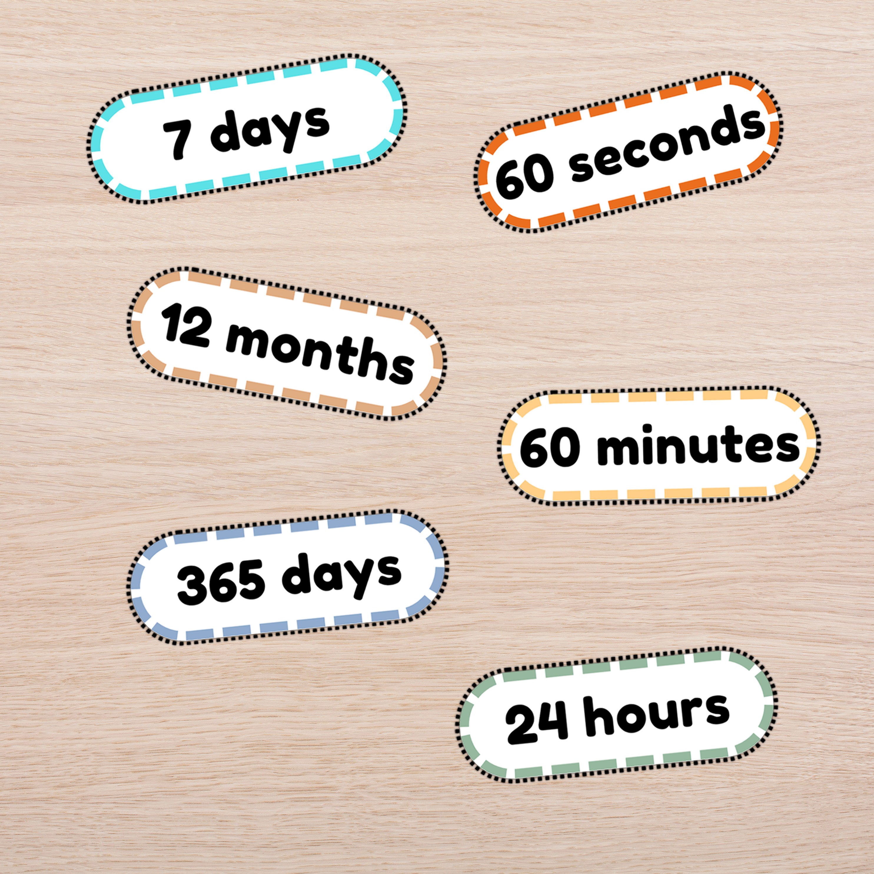 Units of Time Activity Busy Book Page Life Skill Worksheet - Etsy