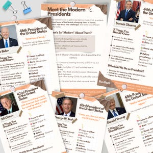 US Presidents Unit Study for Kids | Founding Fathers, Early Leaders and ...