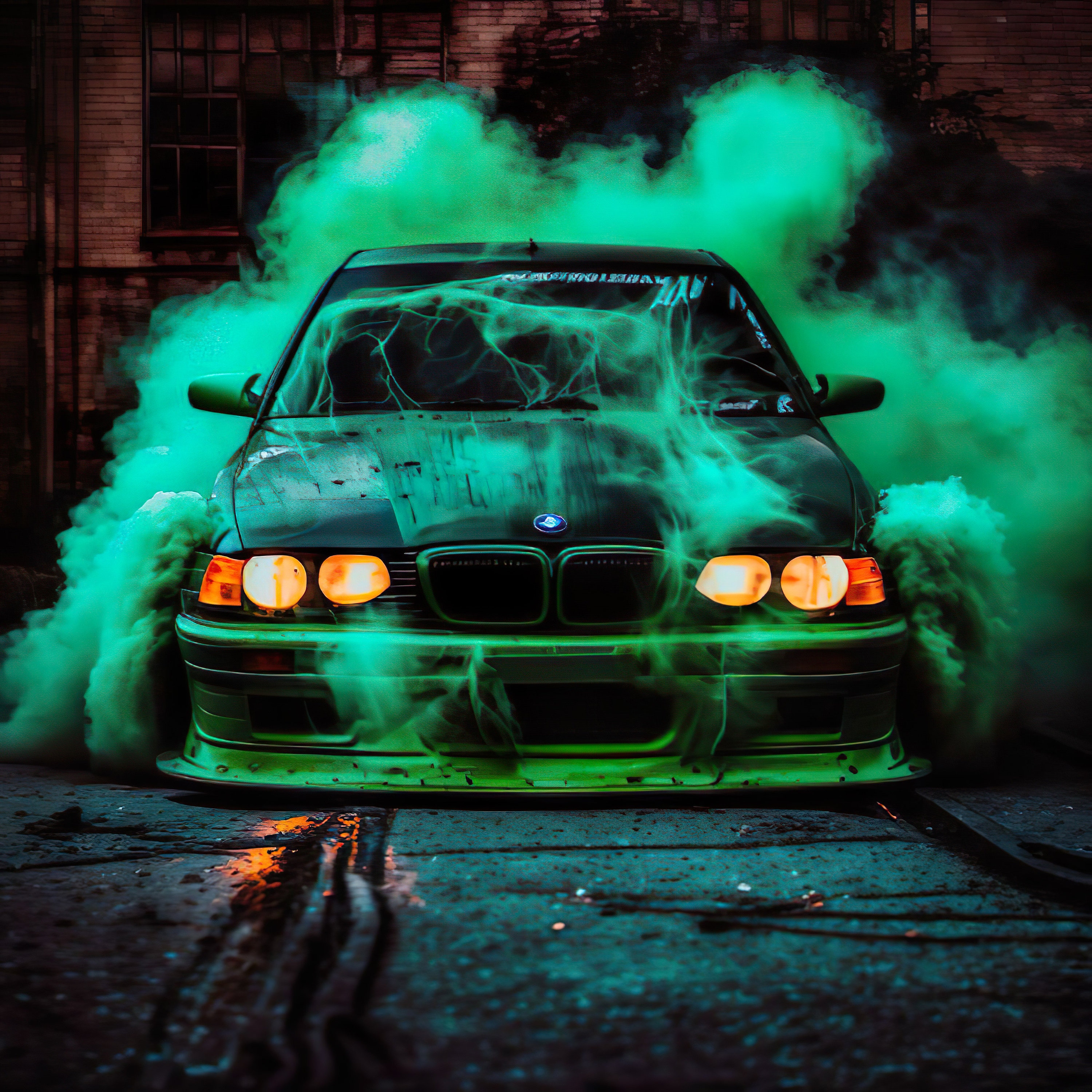 BMW E36 Inspired Digital Art, Digital Car Print, Car Poster, BMW ...