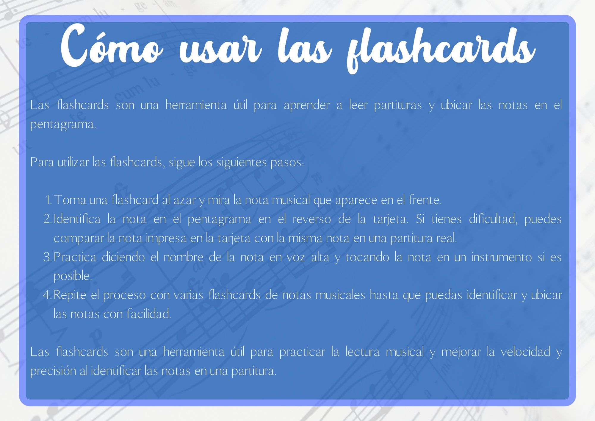 Printable Flashcards of Music Notes. Speed up the Musical Reading ...