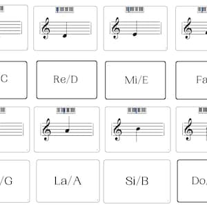Printable Flashcards of Music Notes. Speed up the Musical Reading ...