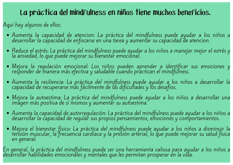 Mindfullnes Flashcards for Kids in Spanish Cartas Mindfulness for ...