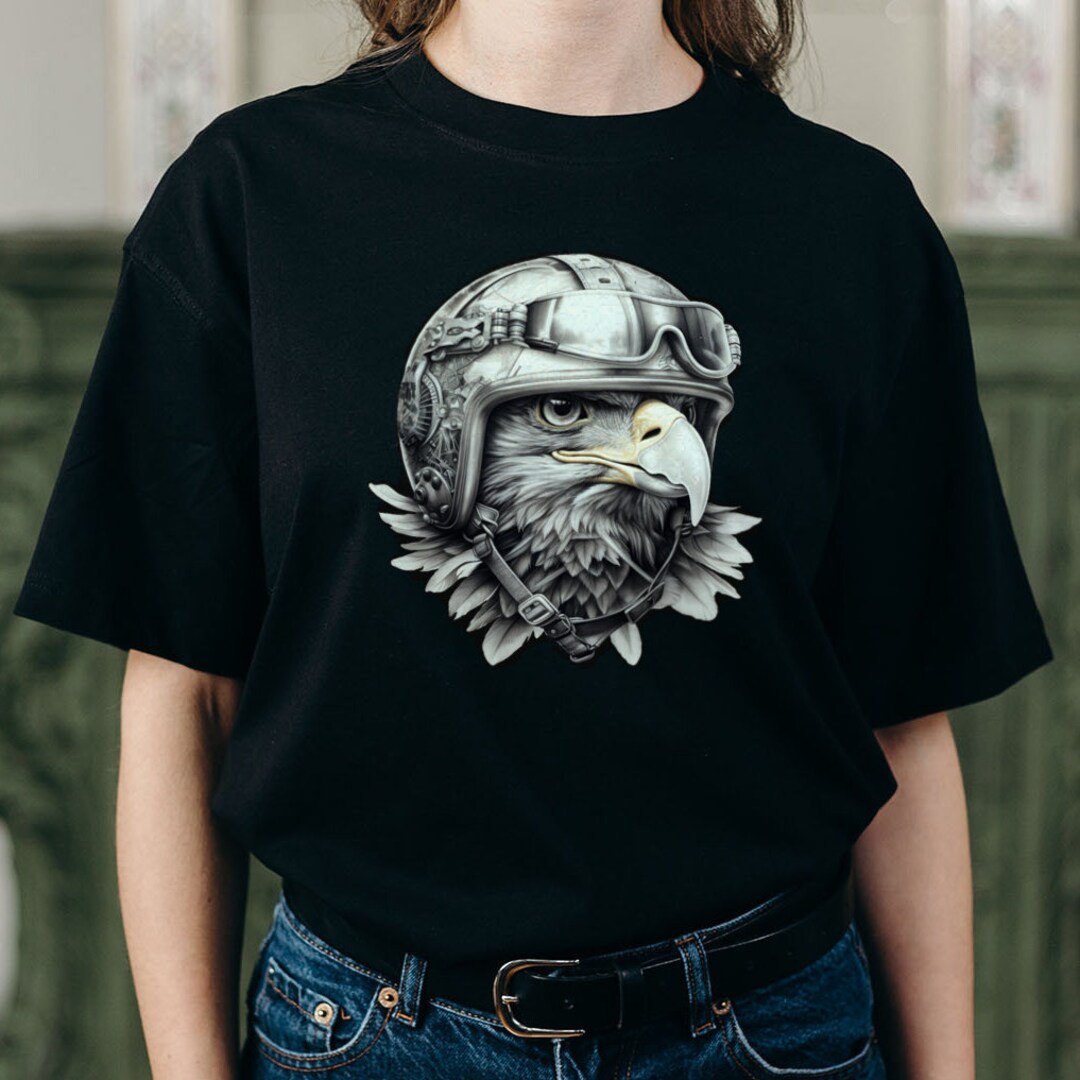 Bald Eagle Biker Zooming Zoo Crew: Animals in Motorcycle - Etsy