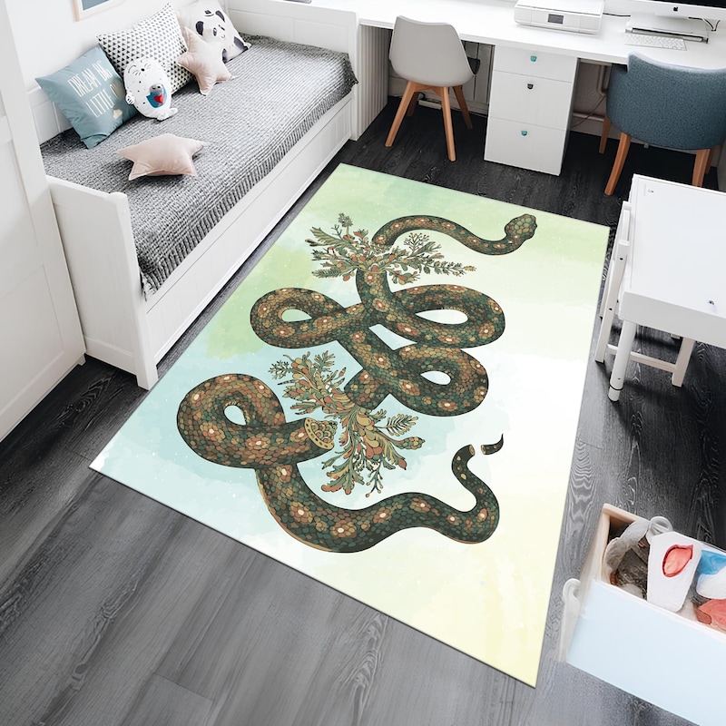 Snake Runner Rug - Etsy