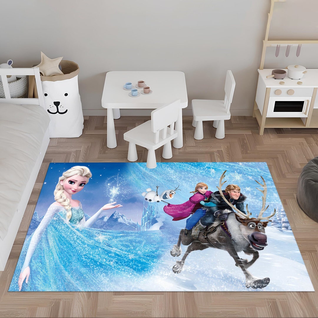 Frozen Rug,elsa Rug,anna Rug,colorful Rug,kids Rug,personalized Rug ...