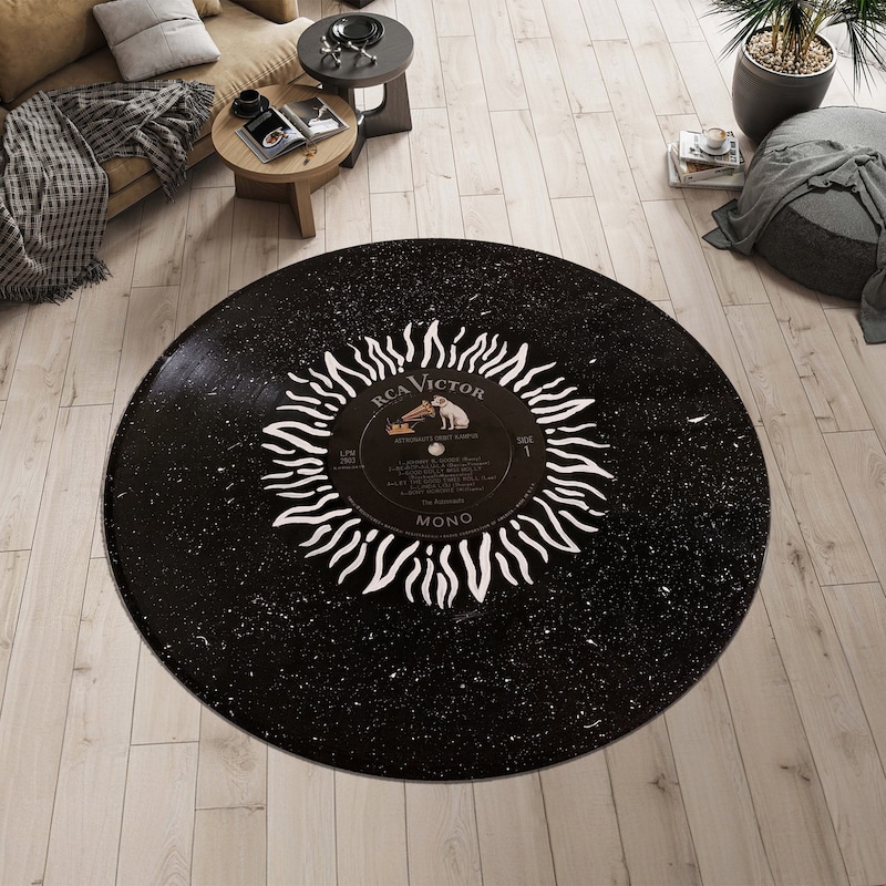 Vinyl Rug - Etsy