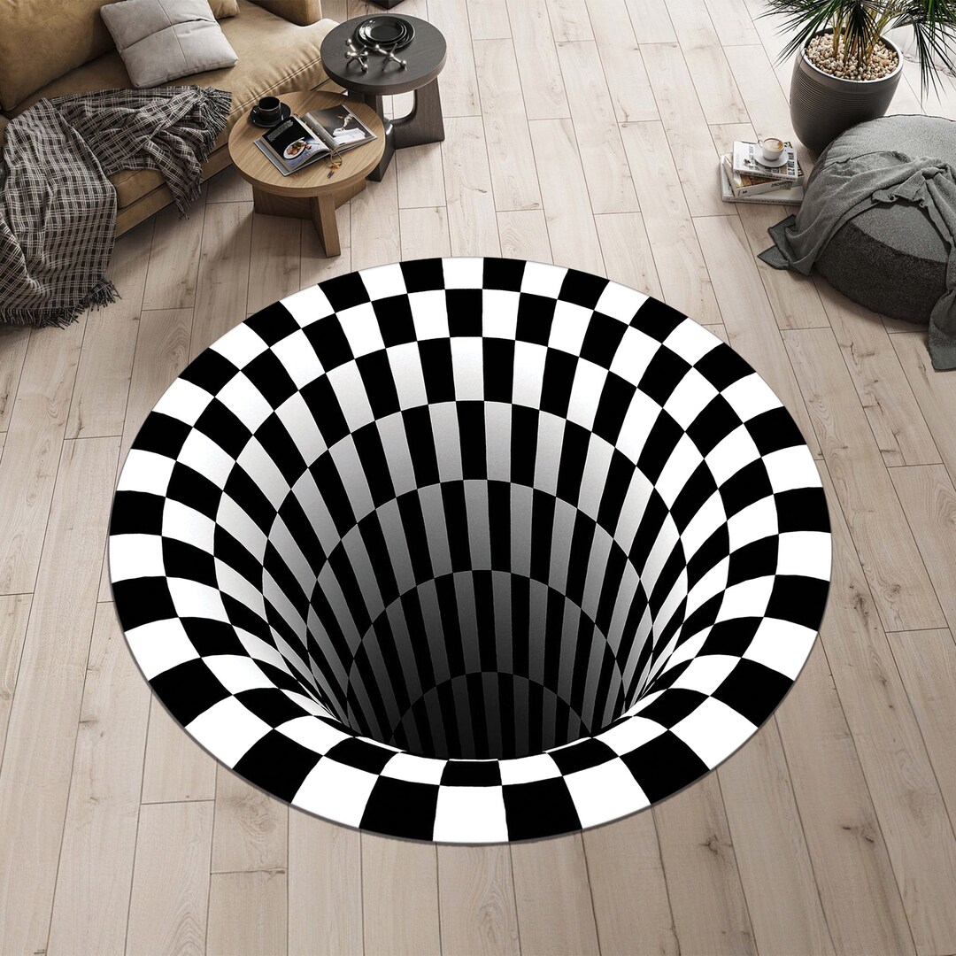 3D Vortex Rug,illusion Rug,optical Illusion Rug,round Rug,popular Rug ...