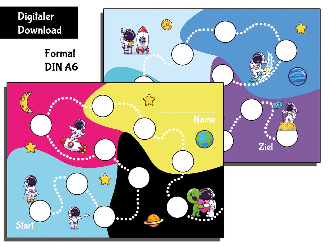 Stamp Card PDF, Gymnastics Card, Reward Board Child PDF, Digital Reward ...