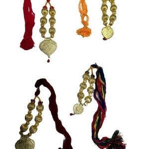 Multi Colour Option Kaintha Necklace Punjabi Folk Cultural Bhangra ...