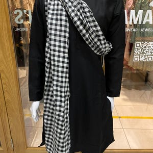 Chequered Shawl Punjabi Gingham Dabbi Check Parna Fabric Turban Pagh ...