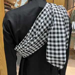 Chequered Shawl Punjabi Gingham Dabbi Check Parna Fabric Turban Pagh ...