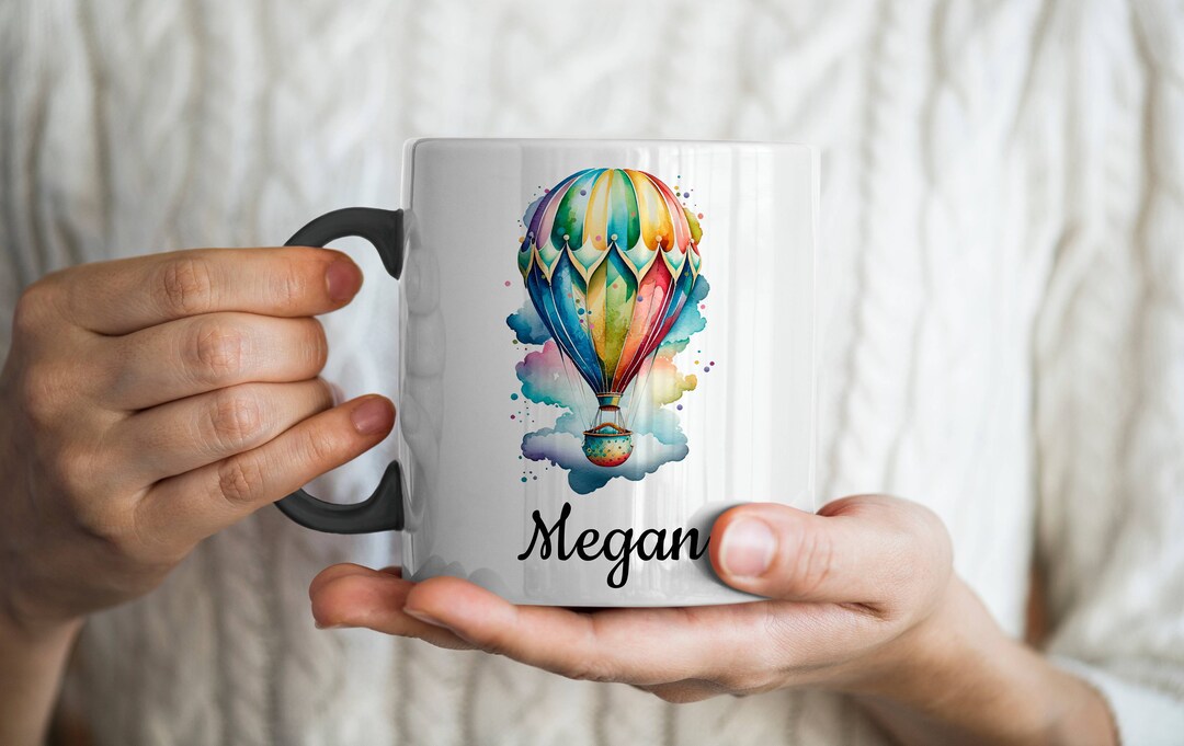 Hot Air Balloon Mug - Hot Air Balloon Coffee Mug - Hot Air Balloon ...