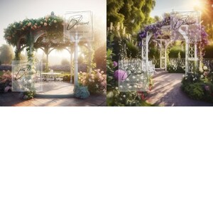 10 X Digital Backdrops, Classic Elegance Grand Gazebos, Gazebo Back ...