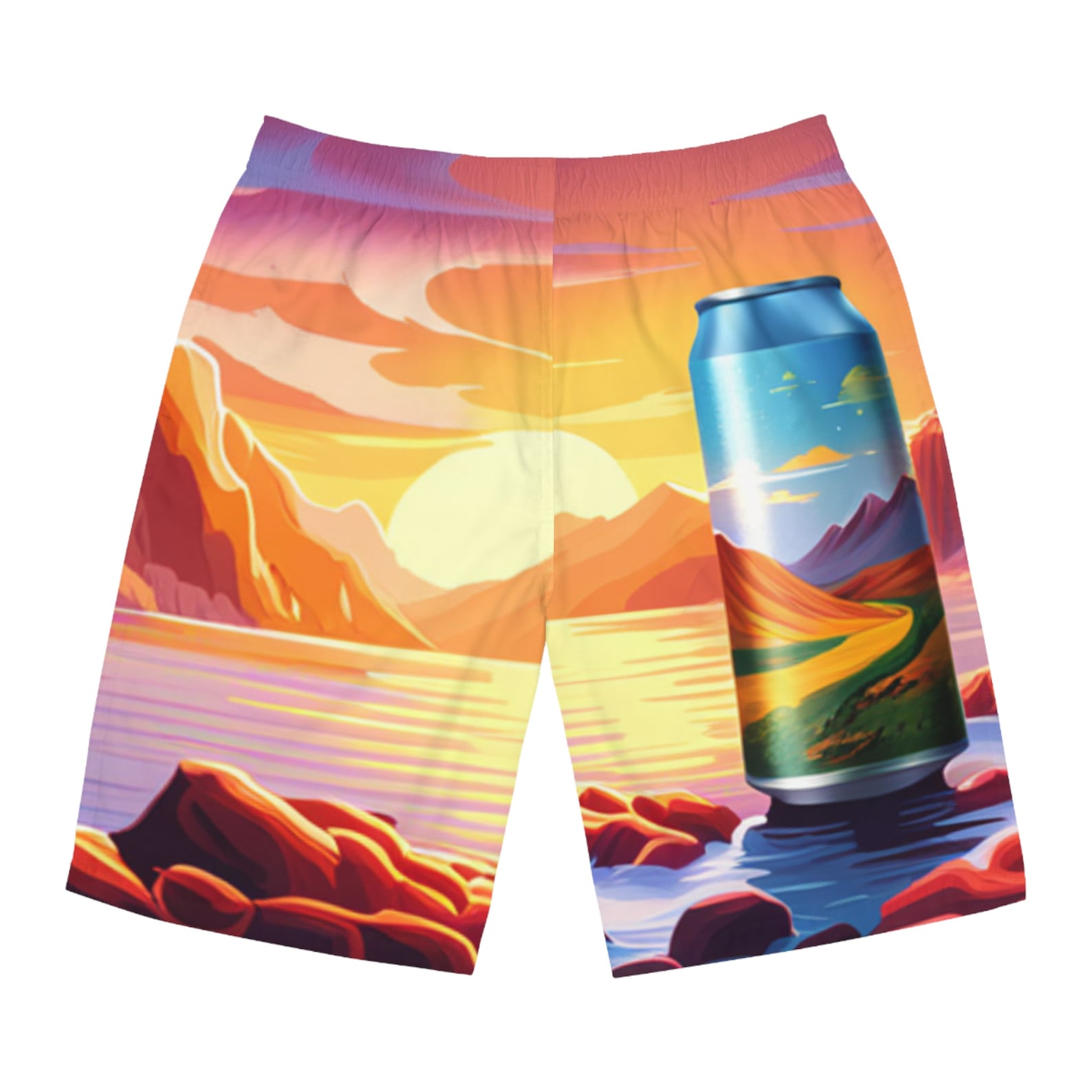 Beer Funny Men's Board Shorts Swim Trunks AOP - Etsy