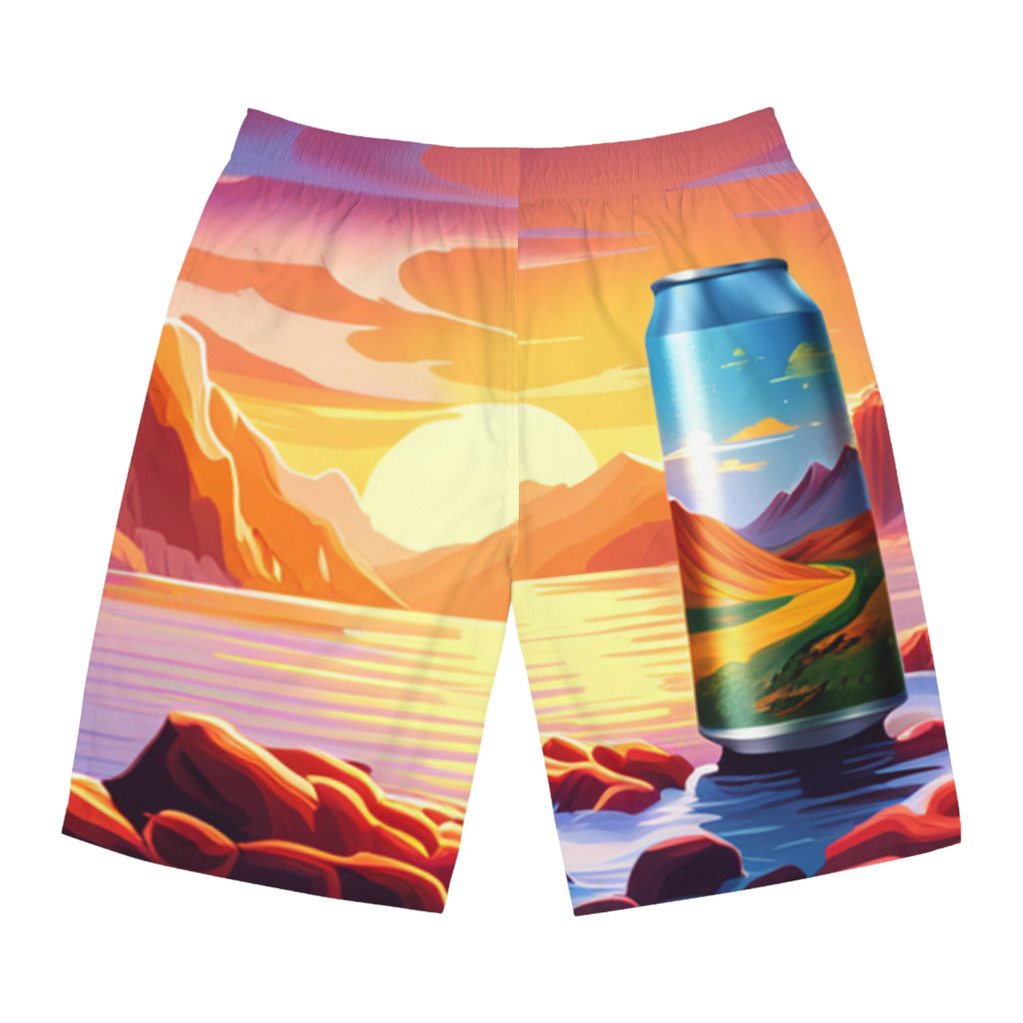 Beer Funny Men's Board Shorts Swim Trunks AOP - Etsy