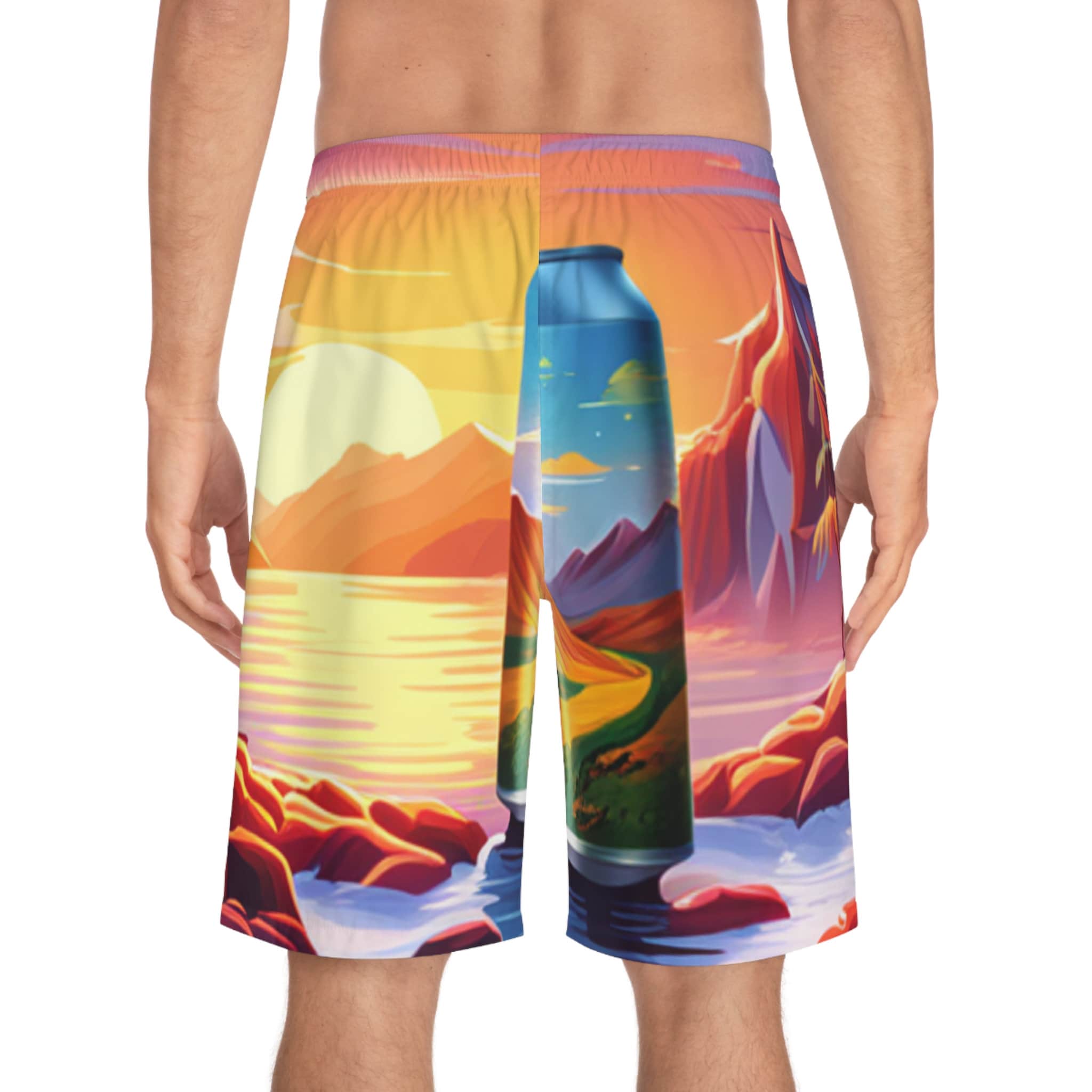 Beer Funny Men's Board Shorts Swim Trunks AOP - Etsy