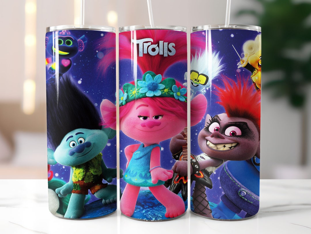 Trolls Tumbler Design Trolls Movie Trolls Png Premium PNG - Etsy