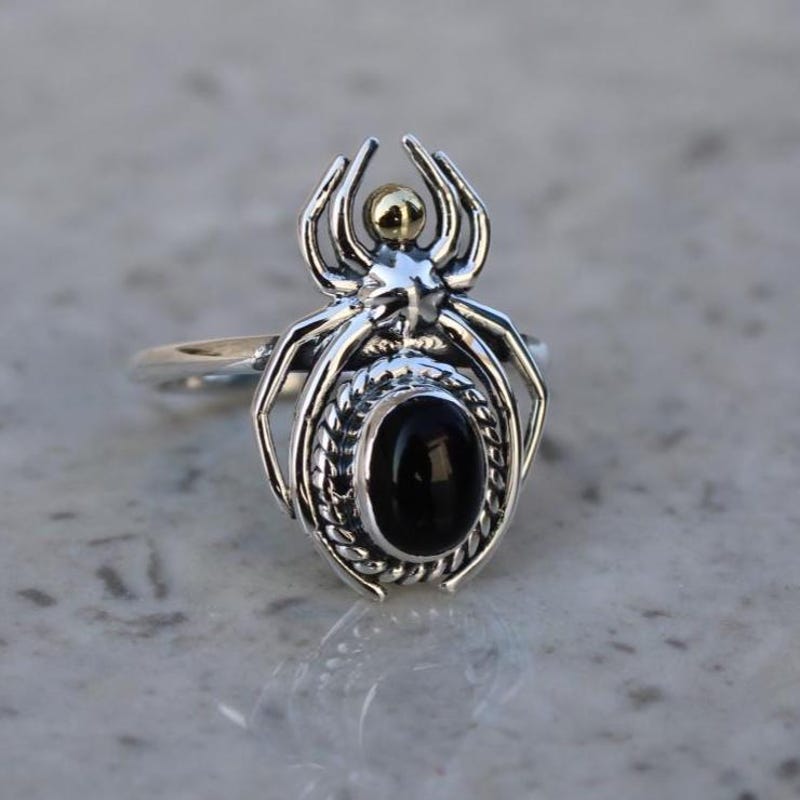 Spider Ring - Etsy UK