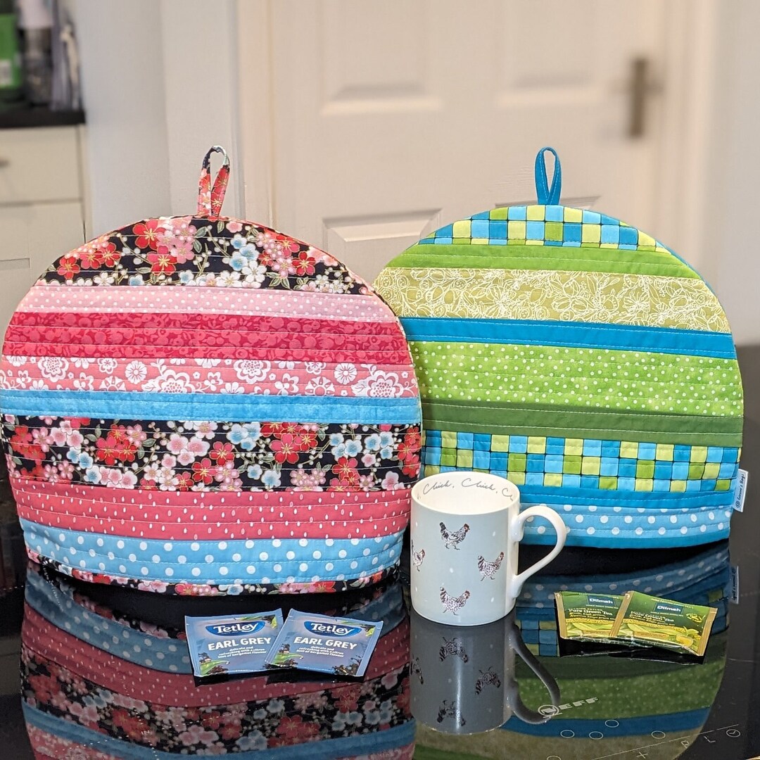 Handmade Padded and Quilted Tea Cosy / Perfect Gift for Tea Drinkers ...