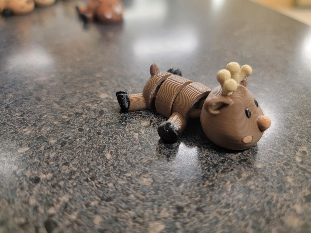 Articulated (flexi) Reindeer - Etsy