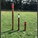 Reflective Site Peg/verge Post, 14", 18", 24" or 36" Push in Ground - Etsy UK