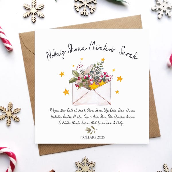 Nollaig Shona - Etsy Ireland