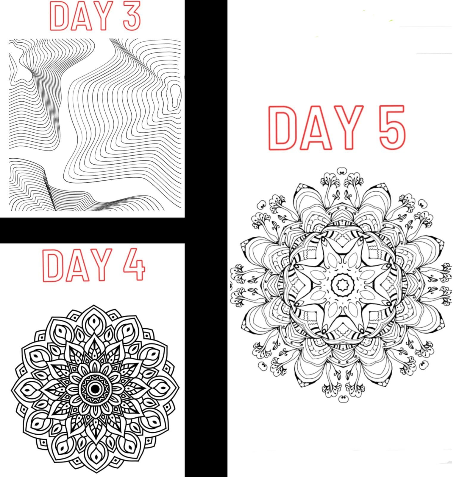 Drawing Challange for Adults and Kids, Drawing Book,printable Colouring ...