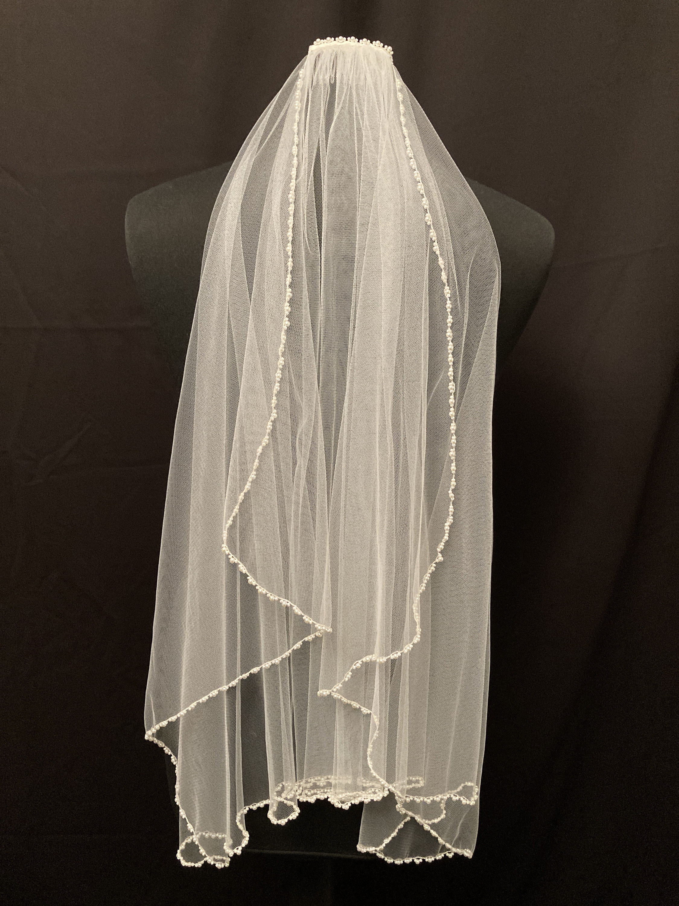Bespoke, Hand Made Stunning Wedding Veils in a Choice of Colour, Style ...