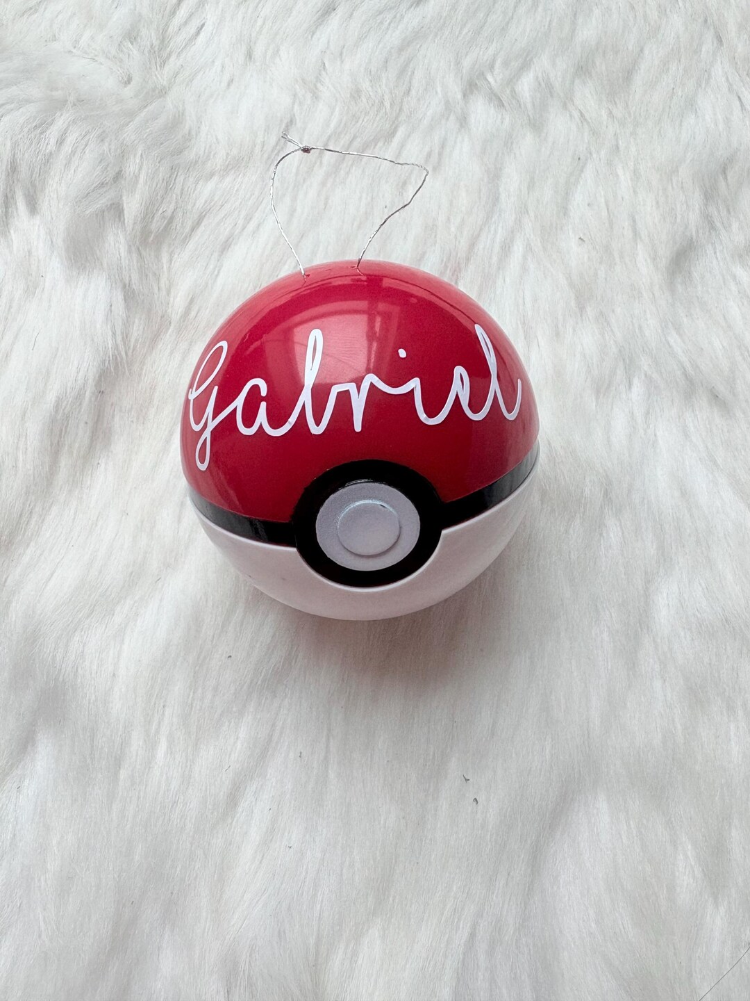 Personalized Christmas Poké Ball - Pokémon - Christmas Tree - Christmas ...
