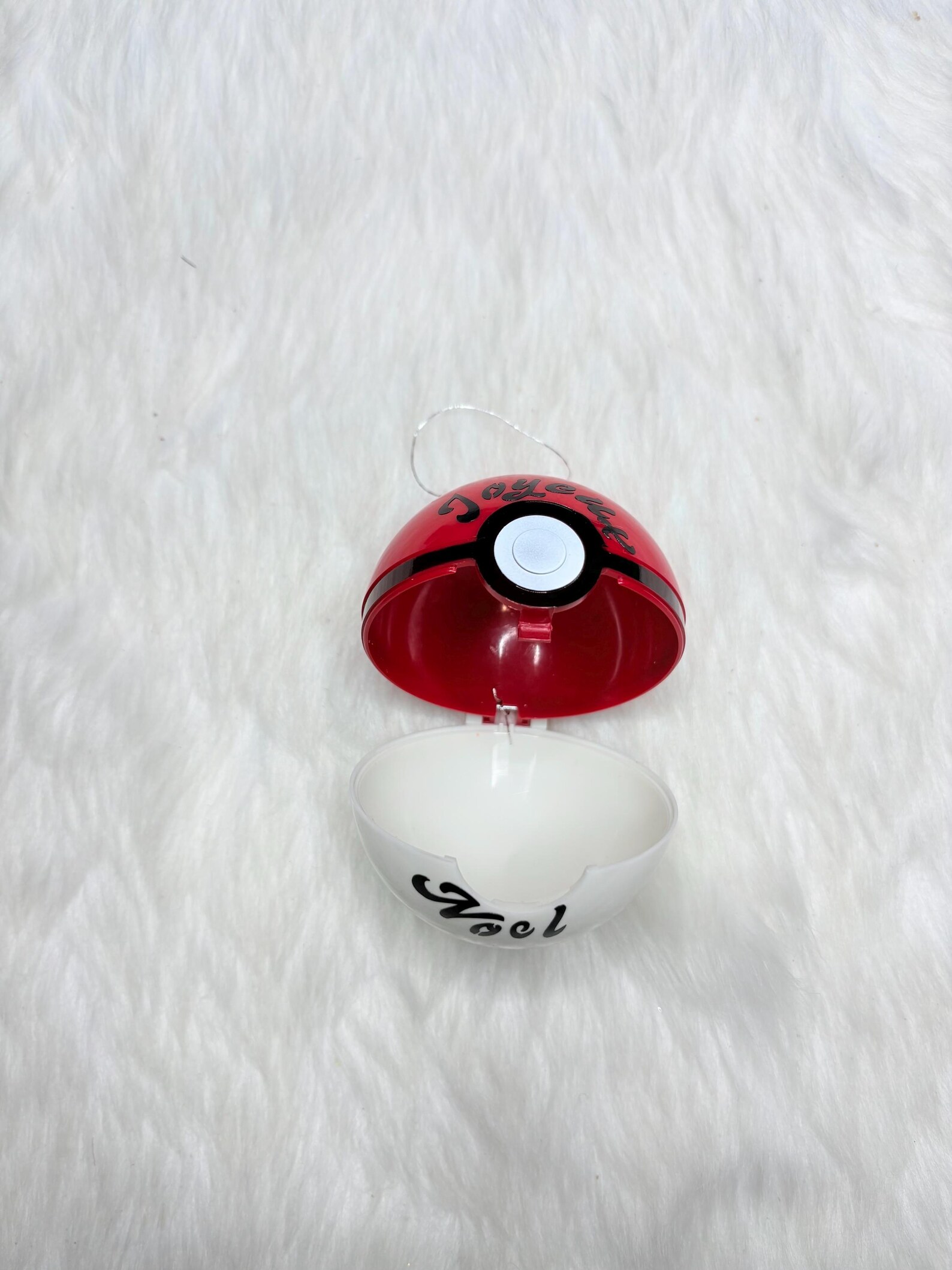 Personalized Christmas Poké Ball - Pokémon - Christmas Tree - Christmas ...