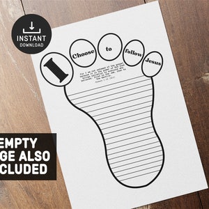 I Choose to Follow Jesus Coloring Wheel, Printable Bible Activity, Kids ...