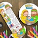 The Birth of Jesus Folding Surprise Bible Story Craft, Kids Bible ...