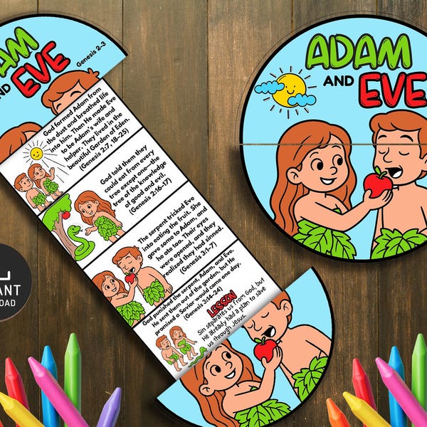 The Book Bible of Adam and Eve - Etsy New Zealand